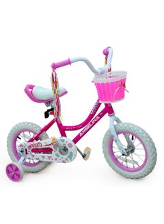 Angelina Angelina Girls Kids Bicycle 12 Inch Basket Training Wheels ...