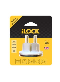 iLOCK Travel Plug Adapter – Converter (UK, China and USA)-16A-250V ...