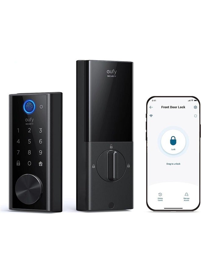 eufy eufy security Smart Lock Touch Fingerprint Keyless Entry Door Lock ...