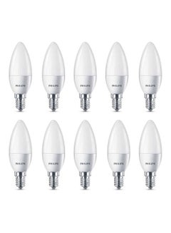 Philips 6 watt LED Bulb E14 Candle warm 3000K (10 pieces) Egypt | Cairo ...