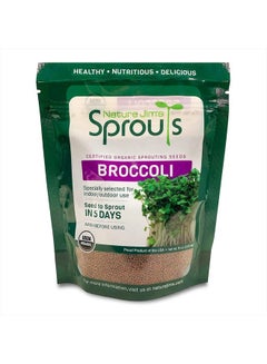 Nature Jims Sprouts Broccoli Sprout Seeds - Certified Organic Broccoli ...