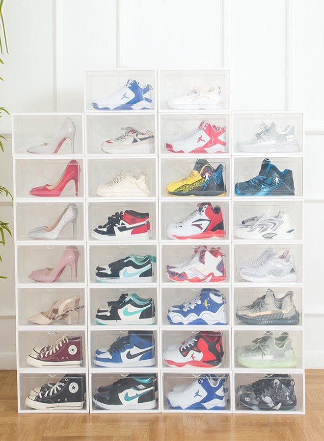 Generic Shoe Storage Boxes, Shoe Organizer Containers with Lids, Clear ...