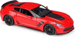 Trust Store Chevyrolet Corvette Z06 1/24 Red Color Model Car Collection ...
