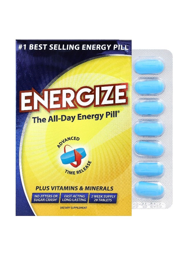 iSatori Isatori, Energize, The All-Day Energy Pill , 28 Tablets | Best ...