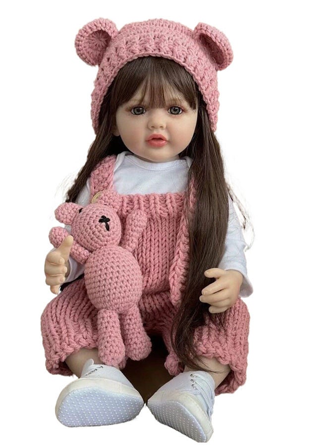 YelaJoy Rebirth Baby Doll, 55cm Reborn Doll, All Silicone Toys ...