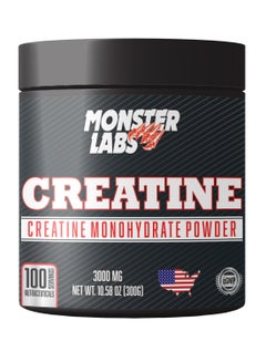 MONSTER LABS Creatine Monohydrate Powder – Boosts Energy & Performance ...