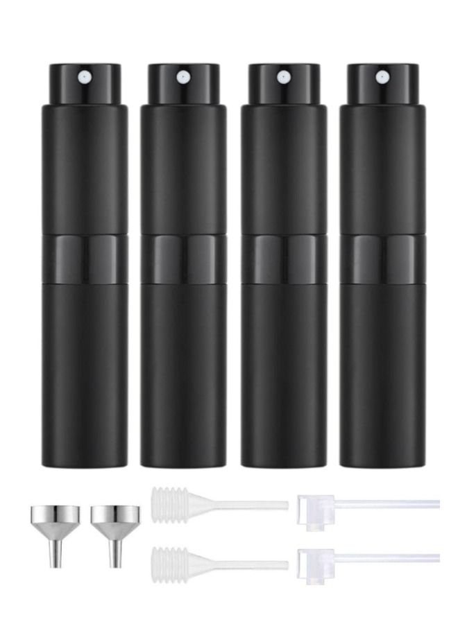 Generic 4-Piece 8ml Perfume Atomizer Refillable, Portable Empty Mini ...
