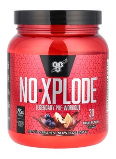 BSN BSN , N.O. - Xplode , Legendary Pre-Workout, Grape, 1.22 lbs (555 g ...