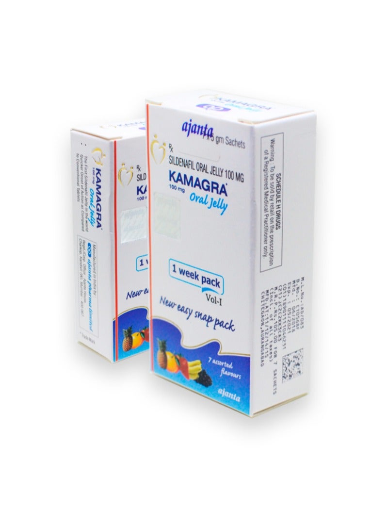 Kama Oral Jelly 100mg 1 week pack | Best Price UAE | Dubai, Abu Dhabi