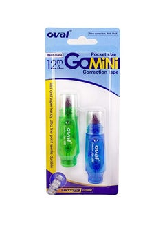 Oval OVAL CORRECTION TAPE 5MM X 6M BLISTER OF 2PC, ASSORTED, QFN 506 2B ...