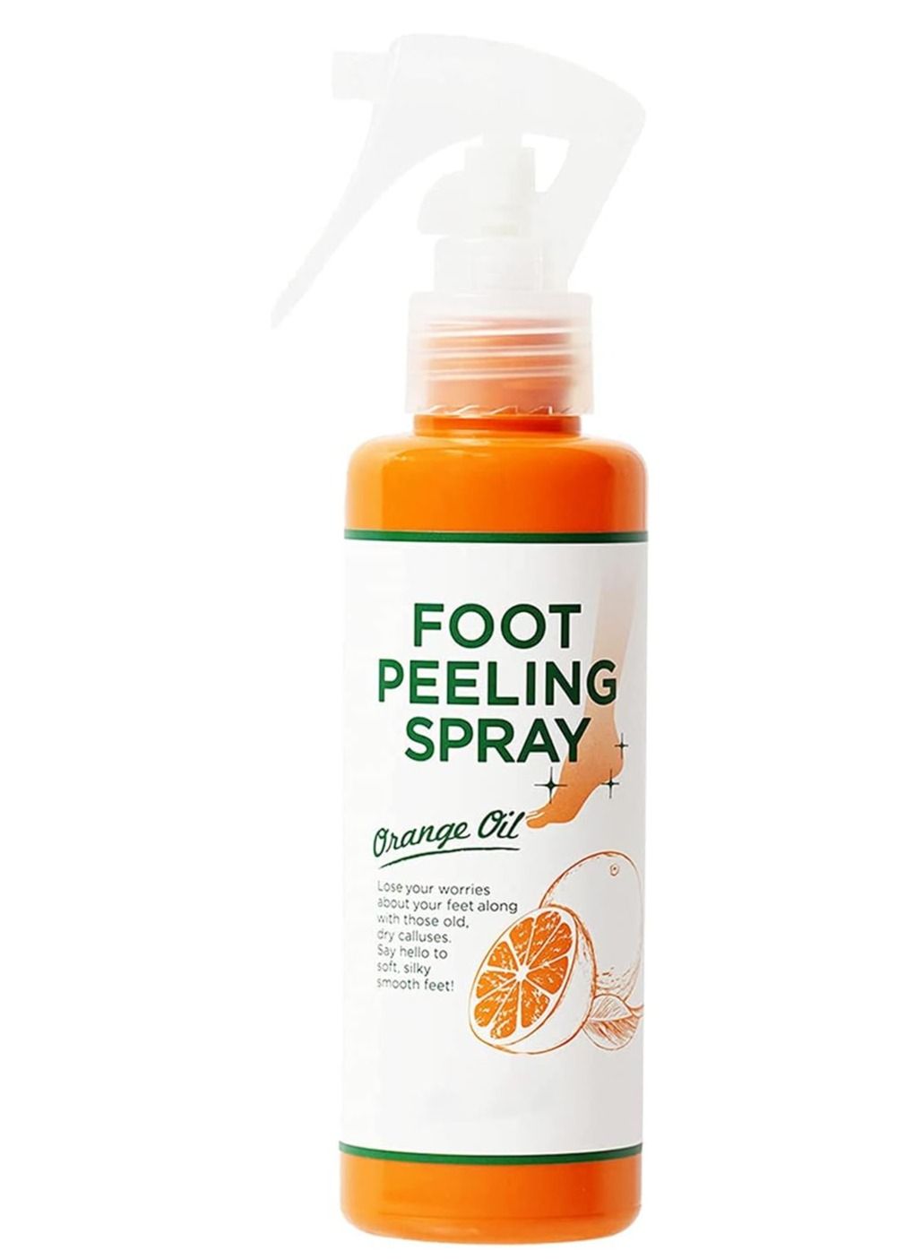 DubaiGallery Foot Dead Skin Remover - Foot Peeling Spray Orange Oil ...