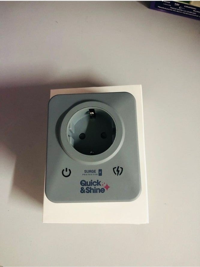 Quick Shine Single Surge Protector Socket | Best Price UAE | Dubai, Abu ...