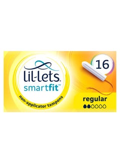 Lil-Lets Lil-Lets Non-Applicator Tampons (SmartFit) – Regular – 16 pack ...