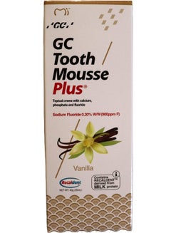 Gc Recaldent Gc Tooth Mousse Plus Vanila 40g/35ml UAE | Dubai, Abu Dhabi