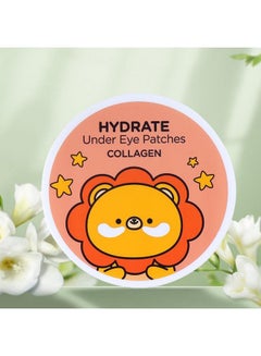 Miniso MINISO 30 Pairs Super Hydrating Collagen Under Eye Patches, Dark ...