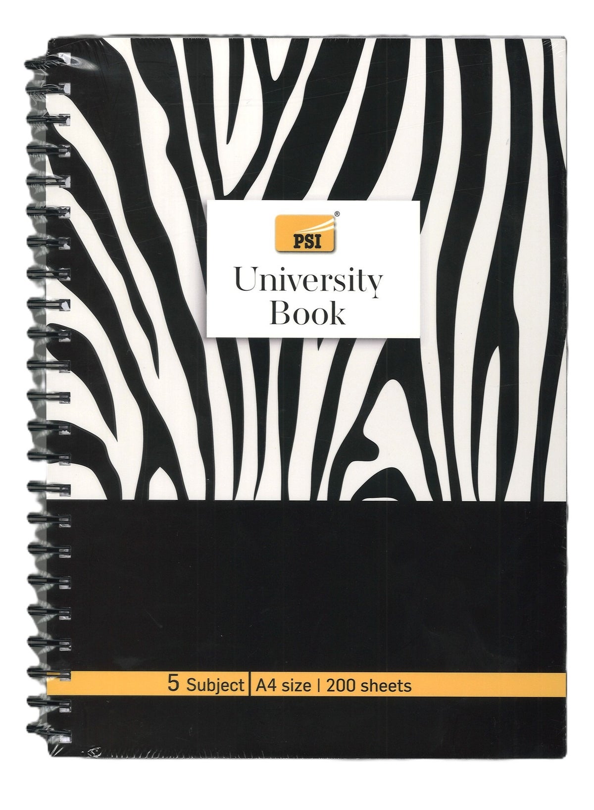 Psi A4 Size University Notebook With Five Subject Divisons 200 Sheets ...