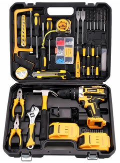 WAMIT 129 Piece Power Tools Kit with 48V Cordless Drill, Professional ...