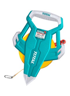 TOTAL TOTAL Fibreglass Measuring Tape 50Mx12.5mm Surveying Tape Open ...