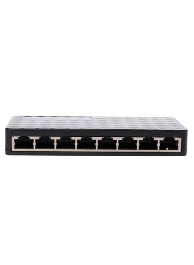 NIBEMINENT Mini Ethernet Network Desktop Switch 8 Port 10/100Mbps Lan ...