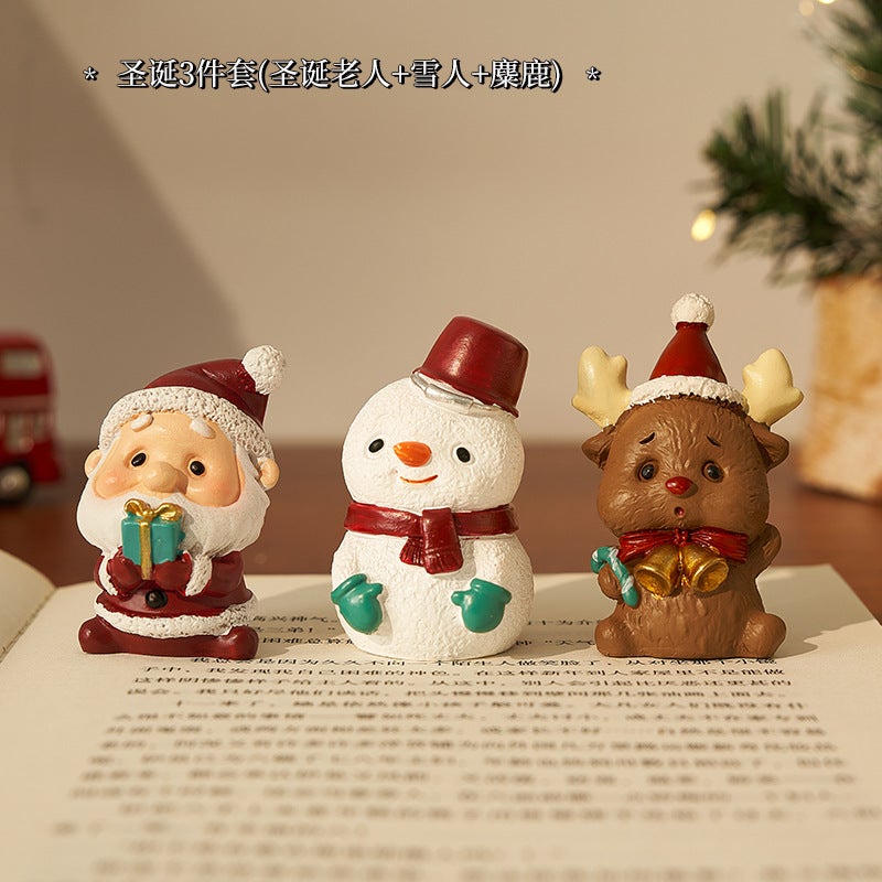 Generic Christmas Gift Box Gifts Santa Claus Desktop Ornaments Tree ...