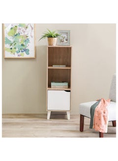 DANUBE HOME Kalum Bookcase 3 Layer Modular Book Shelf Cabinet Modern ...