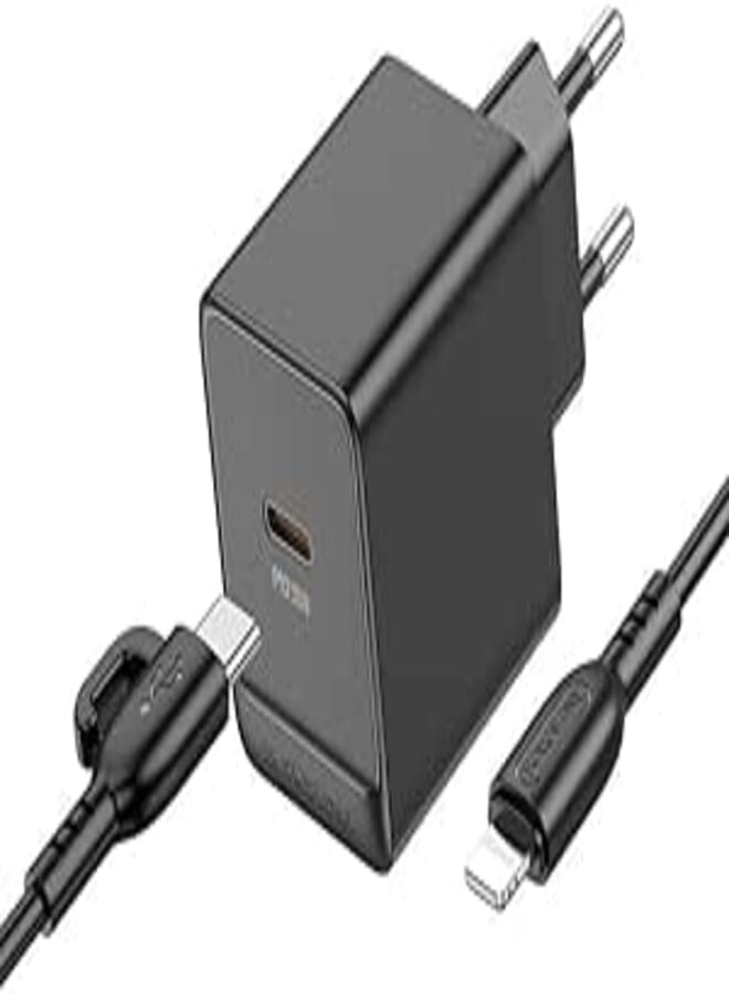 BOROFONE BOROFONE BAS15A Erudite single port PD30W charger set Type C ...
