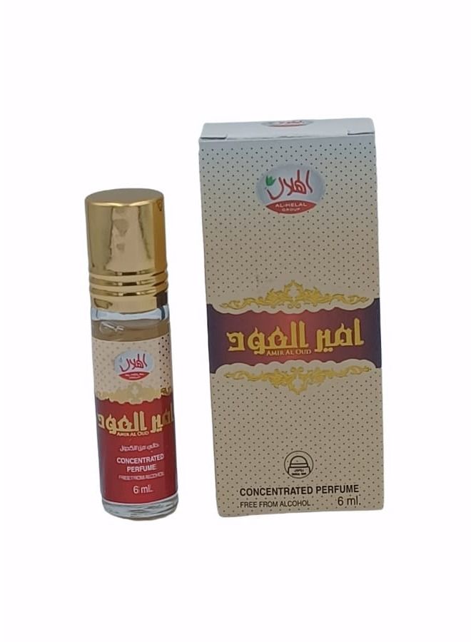 Helal Amir Al Oud Perfume Oil 6 ml | Best Price KSA | Riyadh, Jeddah
