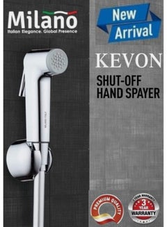 milano Kevon Acrylic Shattaf Bidet Spray Set – Chrome Handheld Toilet ...