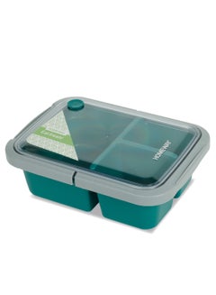 Homeway HOMEWAY 1200 ML Airtight Lunch Box with 3 Compartments – Leak ...