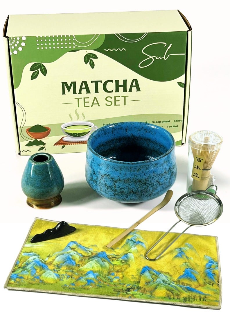 Generic 7 Pcs Matcha Set Kit with Premium Quality Ceramic, Traditional ...