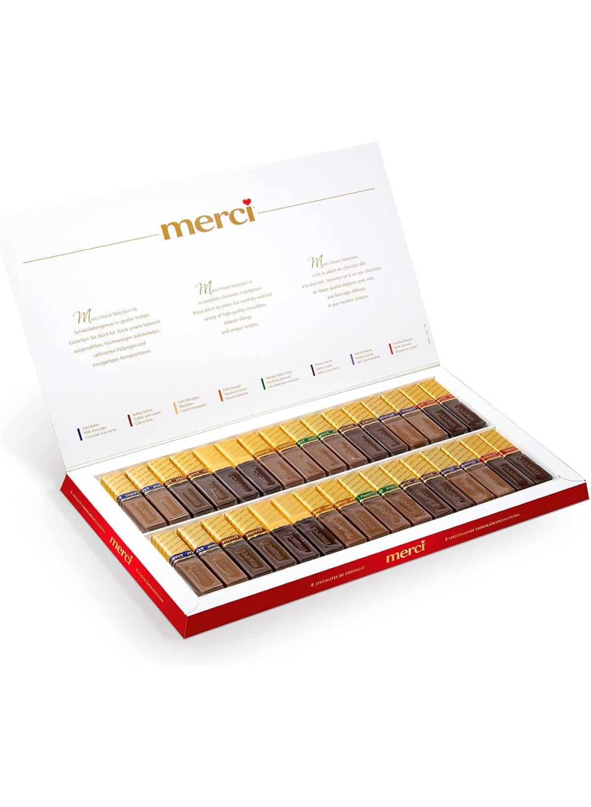 Merci Merci Finest Selection Large Variety 400 / Chocolate | Best Price ...