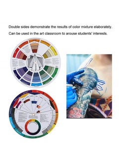 Unibell Color Wheel, Color Mixing Learning Guide Art Class Tool Color ...