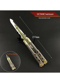 Generic APEX Legend OCTANE heirloom Zinc alloy model butterfly knife No ...