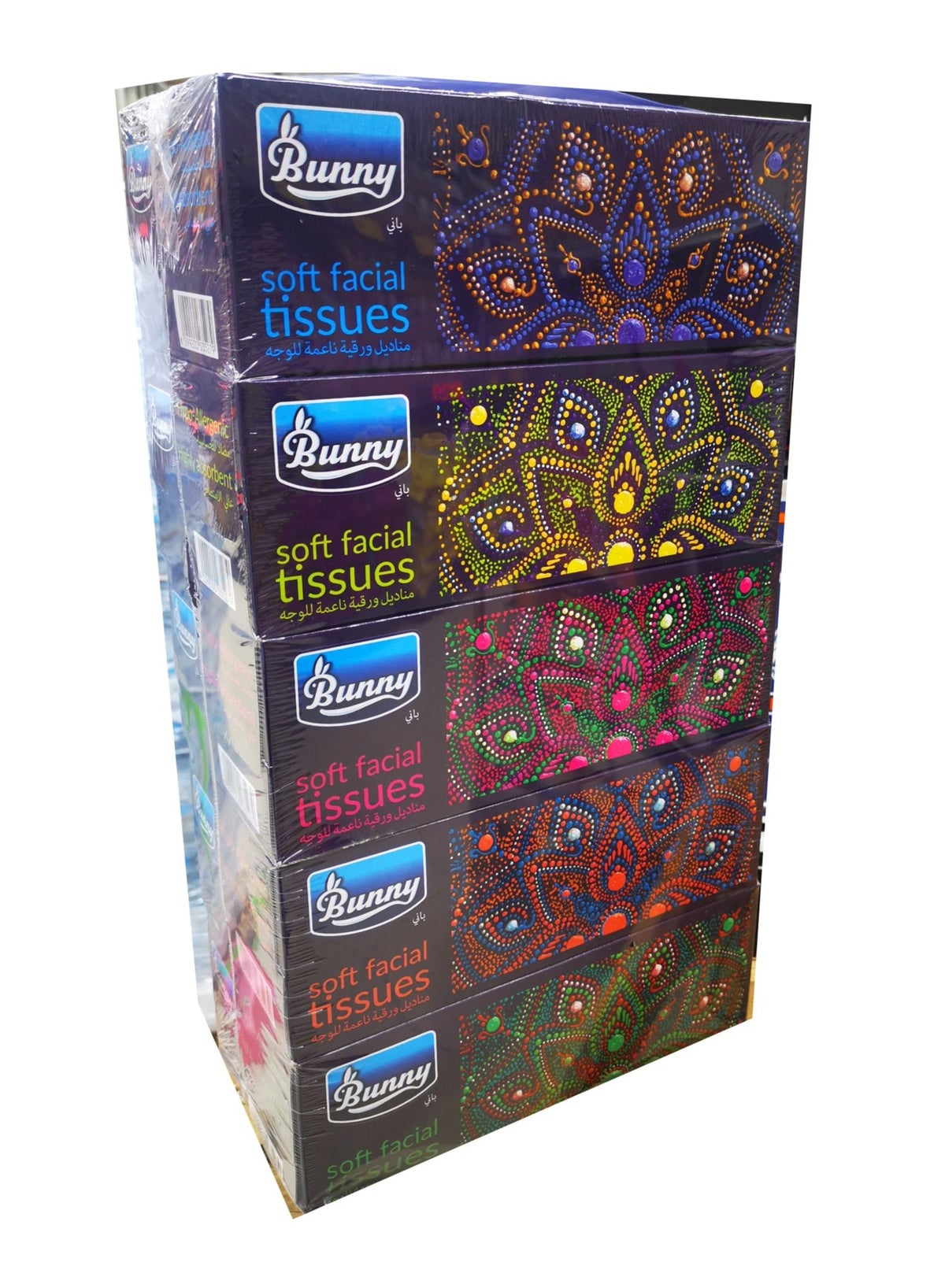 Bunny Viva Soft Facial Tissue 5 Boxes X 200 Sheets X 2 Ply | Best Price ...