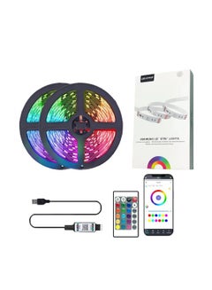 Generic 2m RGB LED Strip Lights for Bedroom Multicolor with Remote ...