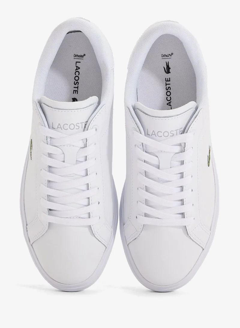 LACOSTE Vulcanized Powercourt Low Top Sneakers for Women | Best Price Qatar