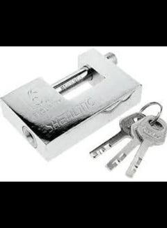 Kurtzy Heavy Duty Padlock with 3 Keys Hardened Solid Steel Hardware ...