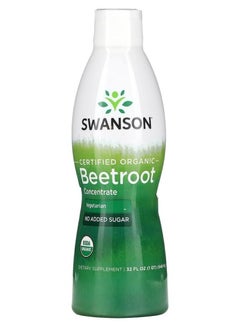 SWANSON Swanson, Certified Organic Beetroot Concentrate, 32 fl oz (946 ...