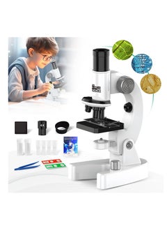 Excefore Microscope for Kids, 200x-4800x Microscope, with Slides and ...