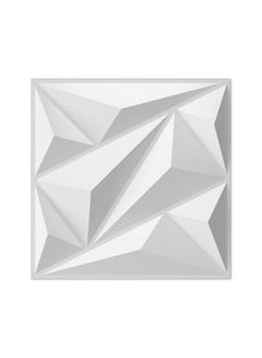 Hihonor 12 Pack 3D Wall Panels, 3D Wall Panel Diamond for Interior Wall ...