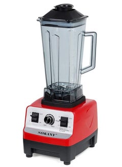 sokany Blender, 4500 Watts, 2 Litre, Multifunctional Ice Shaver, Food Grinder, Juicer, Powerful ...