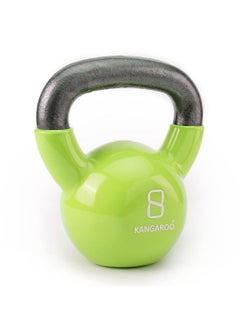 KANGAROO Kettlebell Kangaroo 8kg Cast Iron Vinyl Coated KSA | Riyadh ...