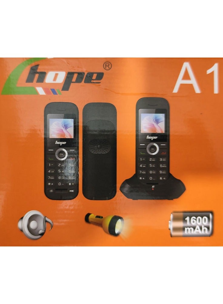 Hope Hope A1 Button Phone with Fabric Charging Stand, No Camera | Dual ...