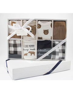 Generic Newborn Baby 8 pcs cute Gift set with Body Suits and Pants for ...