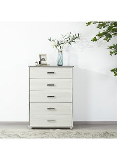 Home Box Alina Chest Of 5-Drawers 111.5 X 80 X 39 Cm UAE | Dubai, Abu Dhabi