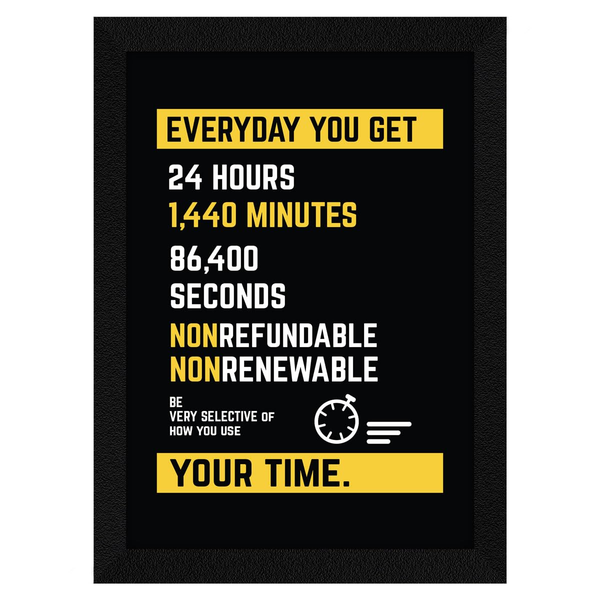 Home Trove HOME TROVE Motivational Quotes Wall Frames, Inspiring Quotes ...