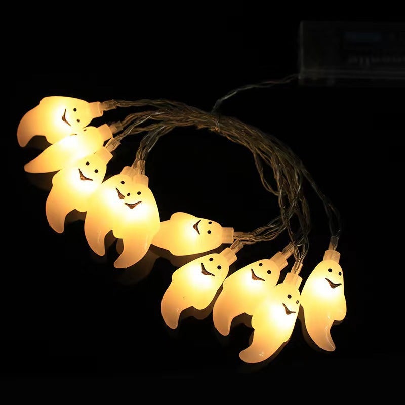 Generic Halloween Ghost Festival Led Color Light String Pumpkin Spider ...