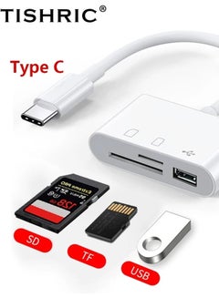 Generic 3 in 1 Multifunction USB C SD Card Reader, Type C to USB C ...