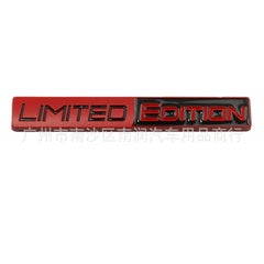 Generic 1 x 5 pcs Limited Edition Metal Car Decal for Auto Tuning Matte ...