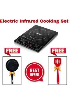 RAF The Ultimate Cooking Set: 2000W Infrared Electric Cooktop with ...